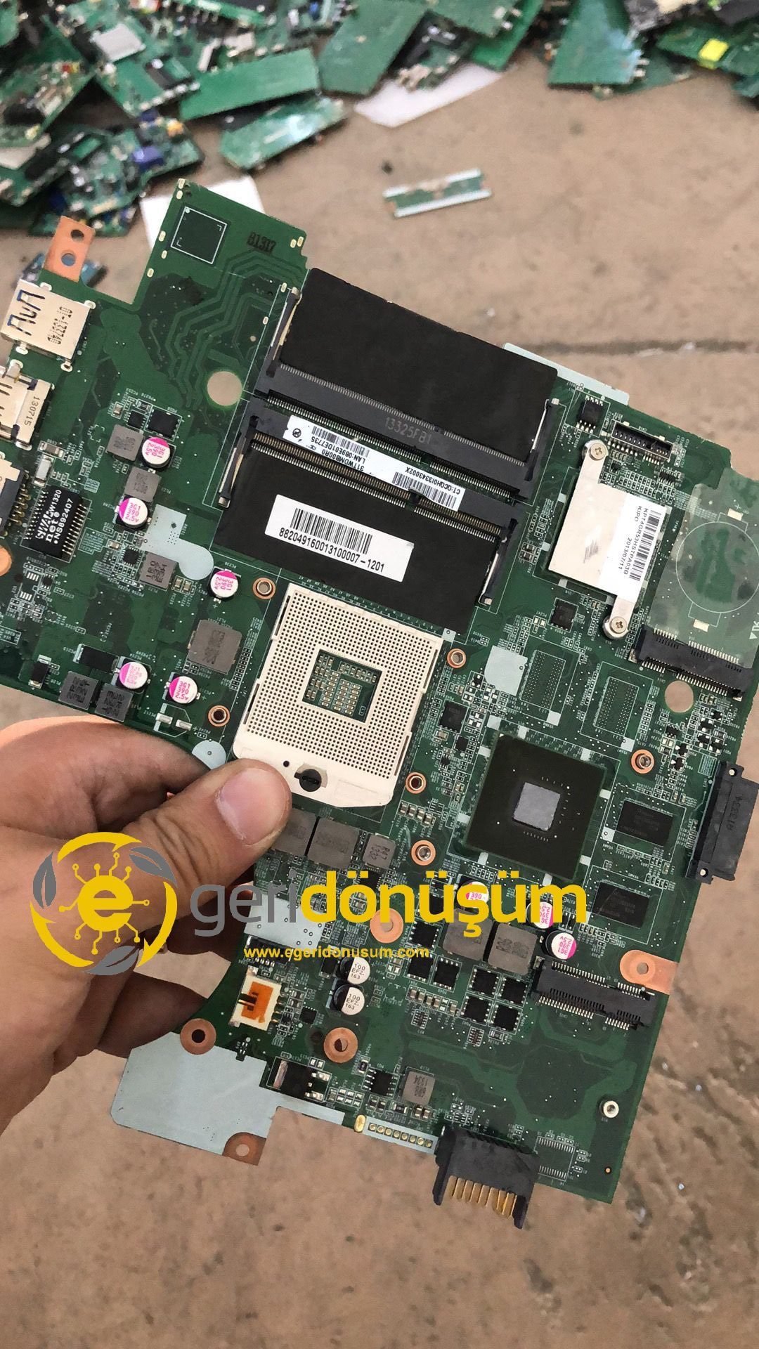 Egeridonusum.com | Notebook Anakart Hurda | En İyi Fiyatlarla Geri Dönüşüm